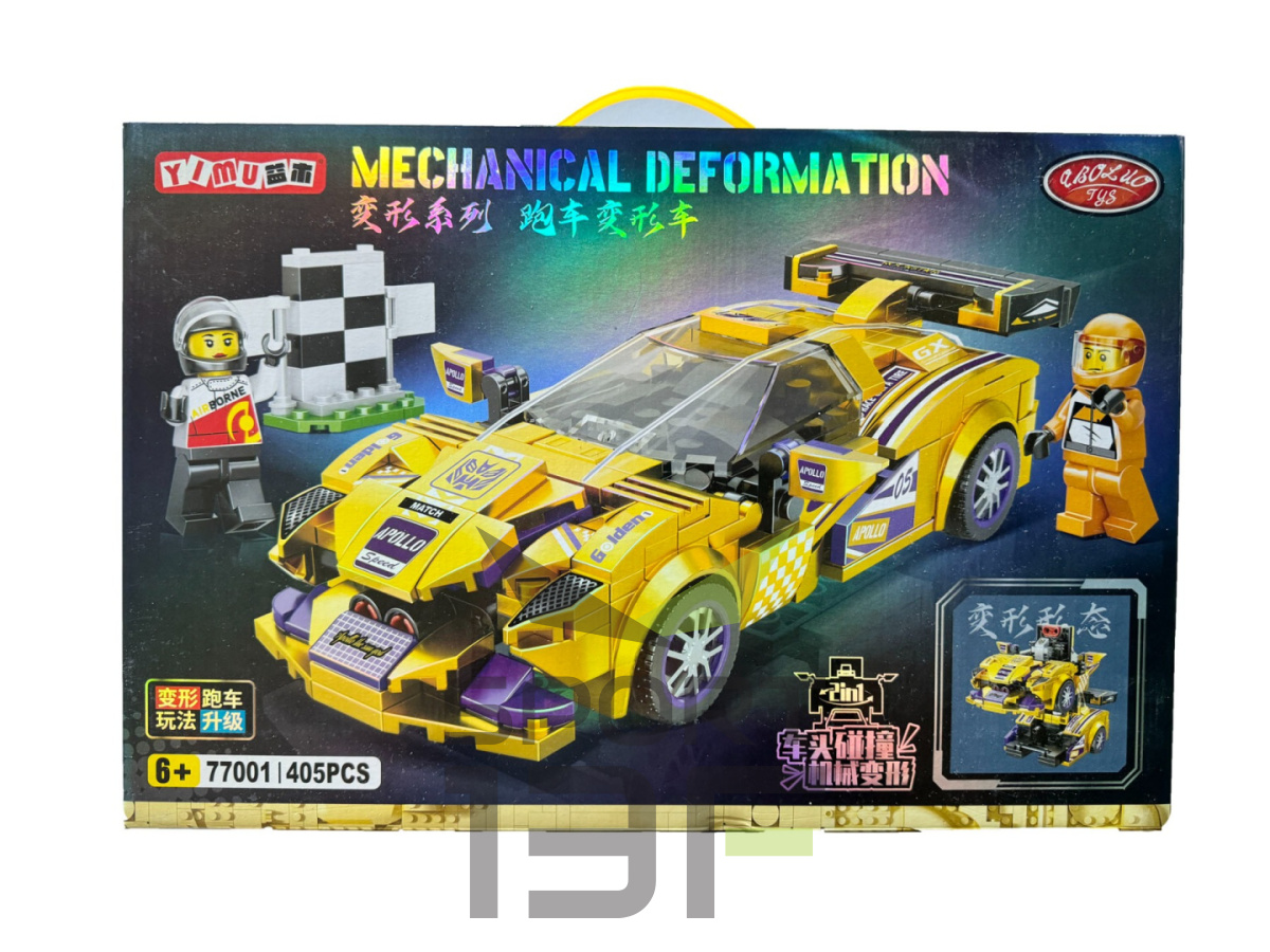 Klocki TECHNIC konstrukcyjne zabawki dla dzieci - Samochód ROBOT no.77001 - 405 el. > Producent ...